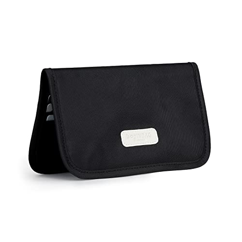 bagINBAG QIANPA Card Holder Wallet for Men & Women，Slim Wallet with Zipper Pocket，Minimalist Wallet RFID with Nylon Fabric