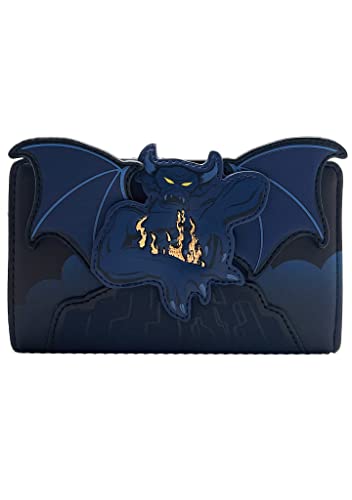 Loungefly X LASR Exclusive Disney Chernabog Bald Mountain Flap Wallet - Fashion Cosplay Disneybound Cute Wallets