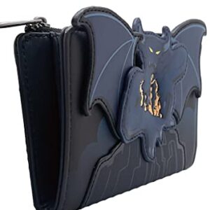 Loungefly X LASR Exclusive Disney Chernabog Bald Mountain Flap Wallet - Fashion Cosplay Disneybound Cute Wallets