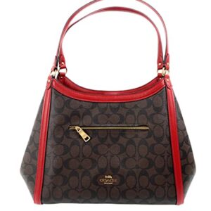 Coach Kristy Signature Canvas Shoulder Bag