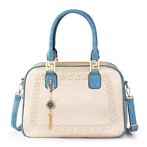 Montana West Purses and Handbags for Women Top Handle Satchel Tote Bag with 2 Compartments, Crossbody Strap MBB-MWC-041NY