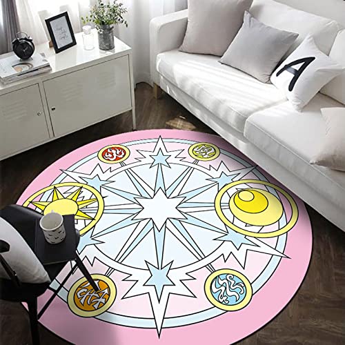 Custom Round Rug, Personalized Rugs and Mats, Small Circle Rug Area Rug Design Your Photo Logo Text Washable Non-Slip, Custom Carpet for Home Bedroom Living Room Office Kitchen Outdoor Patios