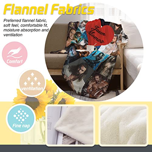 Blanket Ultra-Soft Comfortable Throw Blanket Lightweight Flannel Blankets All Season for Bed Couch Living Room 50"x40"