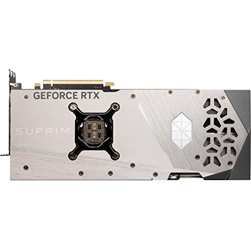 MSI Gaming GeForce RTX 4090 24GB GDRR6X 384-Bit HDMI/DP Nvlink Tri-Frozr 3 Ada Lovelace Architecture OC Graphics Card (RTX 4090 SUPRIM X 24G)