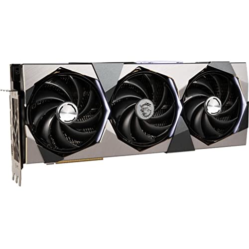 MSI Gaming GeForce RTX 4090 24GB GDRR6X 384-Bit HDMI/DP Nvlink Tri-Frozr 3 Ada Lovelace Architecture OC Graphics Card (RTX 4090 SUPRIM X 24G)