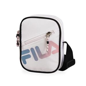 fila shoulder bag, white