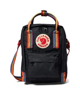 fjällräven kånken rainbow sling black/rainbow pattern one size