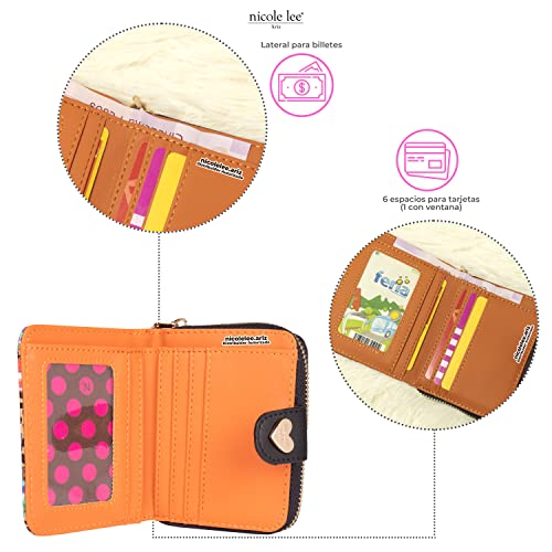 Nicole Lee CREDIT CARD CASE FUNCTIONAL WALLET - All Emotion