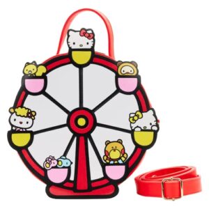 loungefly sanrio hello kitty and friends carnival crossbody bag