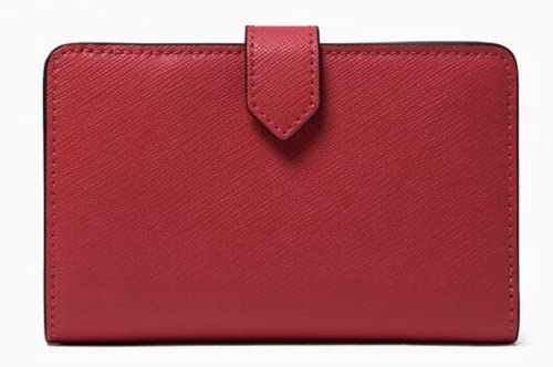 Kate Spade New York Staci Medium Compact Bifold Wallet In Red Currant