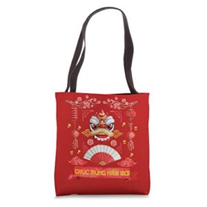 vietnamese new year tet 2023 | chuc mung nam moi tote bag