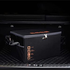 Car Trunk Storage Box Car Storage Box Trunk Storage Box Artifact Car Decoration Supplies (65CM)