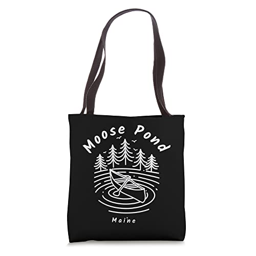 Moose Pond Maine Tote Bag