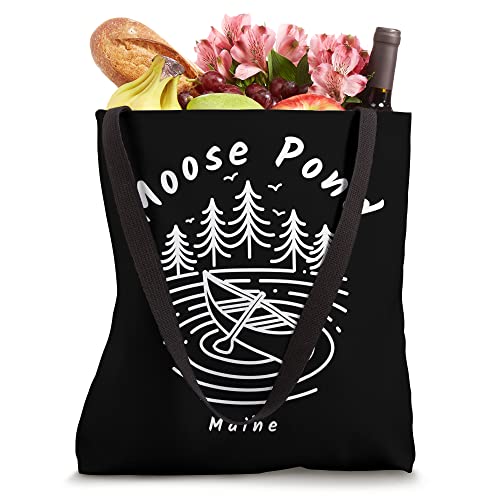 Moose Pond Maine Tote Bag