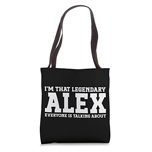 Alex Personal Name Funny Alex Tote Bag