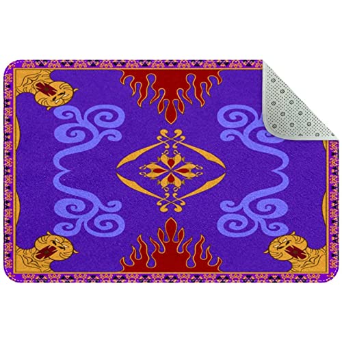 Area Rugs Indoor Door Mat,Aladdins Magic Carpet,Washable Rugs Carpet for Bedroom Living Room Non Slip Rug