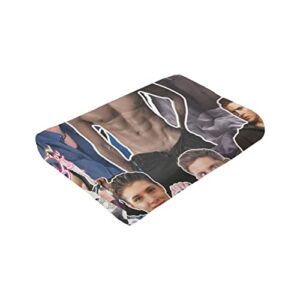 Blanket Dean Winchester Soft and Comfortable Warm Fleece Blanket for Sofa,Office Bed car Camp Couch Cozy Plush Throw Blankets Beach Blankets