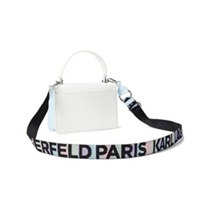 Karl Lagerfeld Paris Simone Crossbody Ivory/Candy One Size