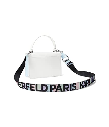 Karl Lagerfeld Paris Simone Crossbody Ivory/Candy One Size