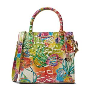 BRAHMIN Melbourne Small Caroline Satchel Sealife One Size