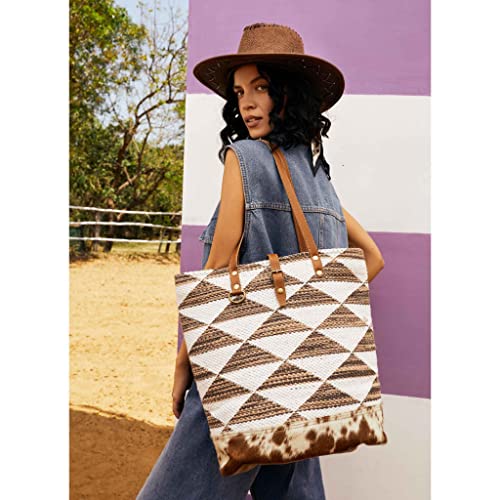 Myra Bag Geometrical Tote Bag S-3312