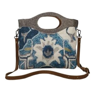 myra bag blue wealth tote bag s-2167