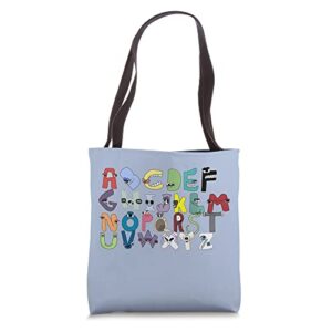 villain letter abc costume boys matching evil alphabet lore tote bag