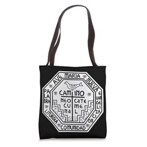 neocatechumenal way logo tote bag