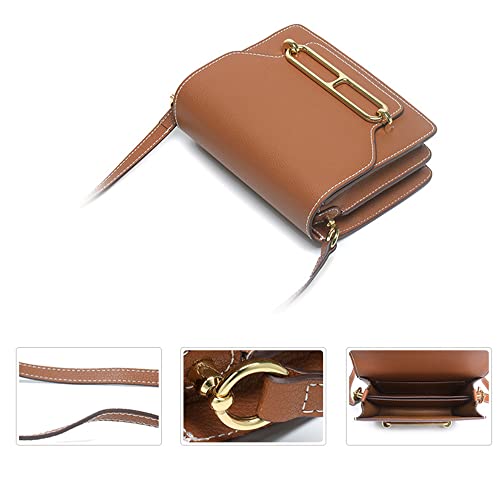 Female Messenger Bag Leather Small Crossbody Bags For Women Casual Square Shoulder Bags Totes