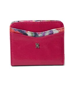 hobo max mini bifold fuchsia/poppy floral one size