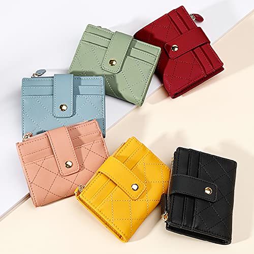 YINHEXI Wallet for Women, Womens Wallet Card Holder, Small Bifold RFID Blocking Purse, Cute Small Leather Pocket Wallet for Women, Girls, Ladies Mini Short Purse