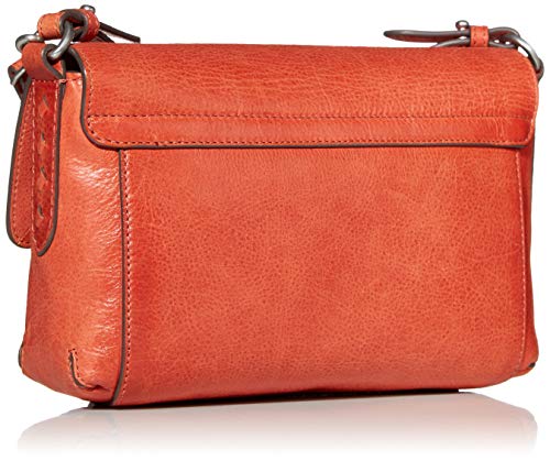 Frye Reed Flap Crossbody, Burnt Orange