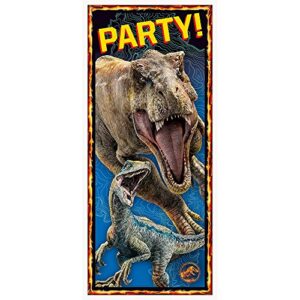 Amscan Jurassic World 2 Door Poster - 27" x 60", 1 Pc