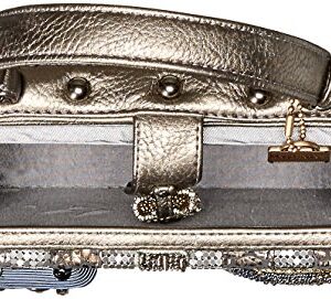 Mary Frances womens Mile High Top Handle Bag, Grey, One Size US