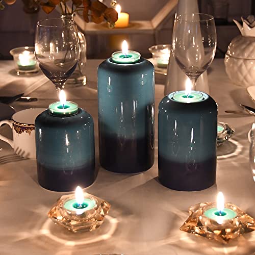 Zest Candle 50-Piece Tealight Candles, Hunter Green