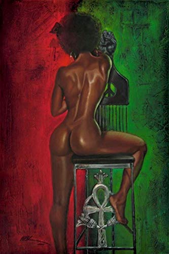 The Blackness (36x24 inches - Unframed Art Print) t