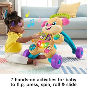 Fisher-Price Laugh & Learn Baby & Toddler Toy Smart Stages Learn With Sis Walker, Educational Music Lights And Activities