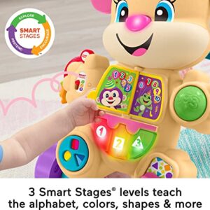 Fisher-Price Laugh & Learn Baby & Toddler Toy Smart Stages Learn With Sis Walker, Educational Music Lights And Activities