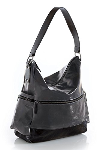 Shiraleah Harper Hobo Tote Bag, Graphite