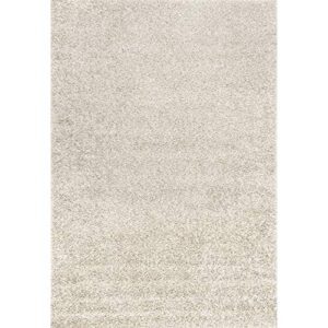 nuLOOM Wowshag Area Rug, 6' 7" x 9', Beige