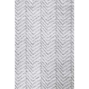 nuLOOM Rosanne Geometric Area Rug, 6' 7" x 9', Grey