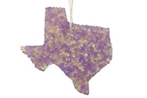 chicwick car candle lemon lavender texas shape car freshener fragrance