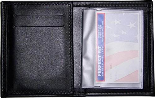 Baltimore Police Recessed Badge Wallet (Cutout PF135, 3.35 inches tall)