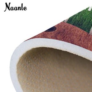 Naanle Sport American Football Non Slip Area Rug for Living Dinning Room Bedroom Kitchen, 5' x 7'(58 x 80 Inches), Sport Nursery Rug Floor Carpet Yoga Mat