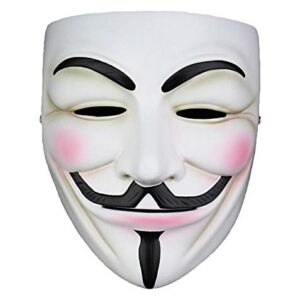 Guy Fawkes Mask with Vinyl Sticker