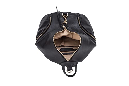 DIOPHY Fashion Large Backpack Purse for Women Fashion Backpack with Zipper Pockets on Both Side Womens purse.