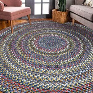 RRI Home Decor Chelsea Area Rug, 4 Foot, Sapphire