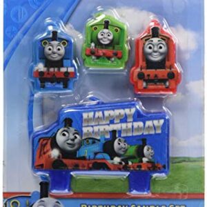 Thomas All Aboard Birthday Candles - Assorted Sizes, 4 Pcs