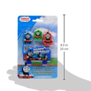 Thomas All Aboard Birthday Candles - Assorted Sizes, 4 Pcs