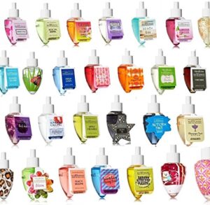 bath & body works – grab bag assorted bundle of six (6) wallflower bulbs